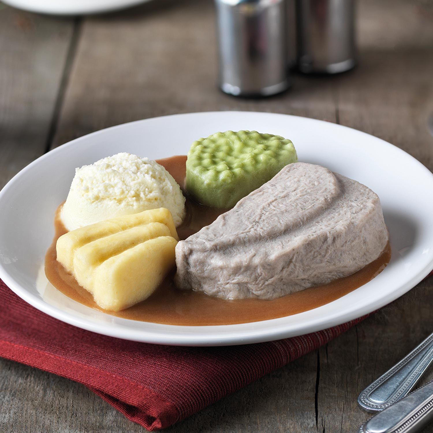 Puréed Lamb with Mint